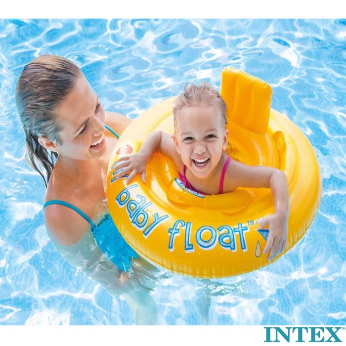 İntex Baby Float Oturaklı Bebek Havuz Ve Deniz Simidi 70 Cm