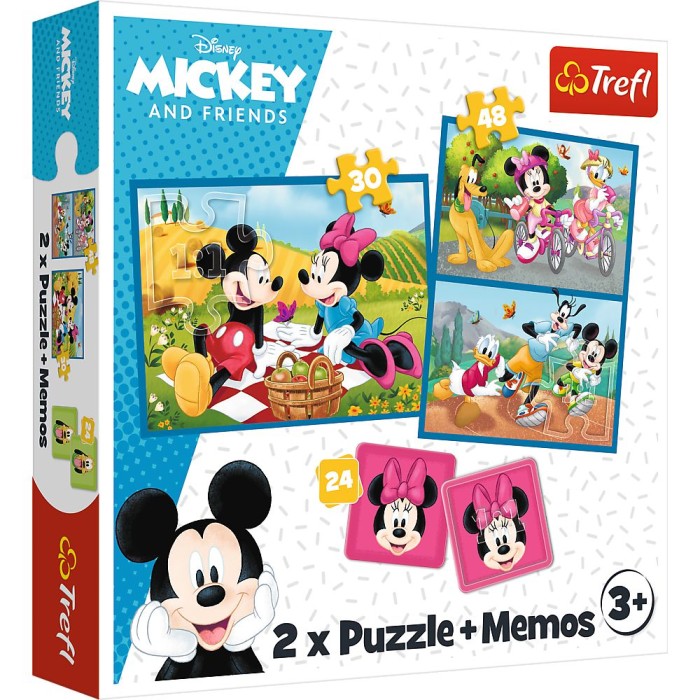 Trefl 2in1 Disney Karakterleri Puzzle