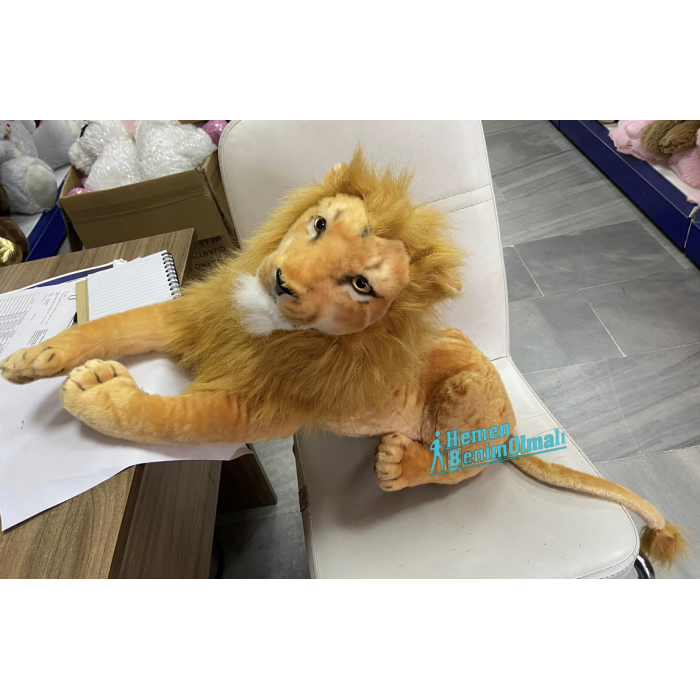 Peluş Aslan Oyuncak 75 cm ürününün fiyatını öğrenmek ve online sipariş ...