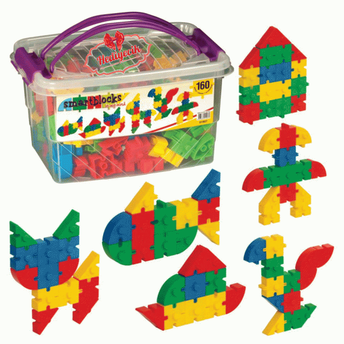 Dede Toys Smart Blokları 160 Parça 01907 Fiyatları En Uygun ...
