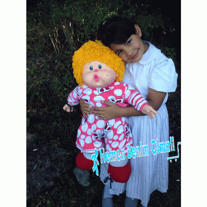 Lahana Bebekler - Gamze - Oyuncak Büyük Boy Lahana Bebek 75 cm