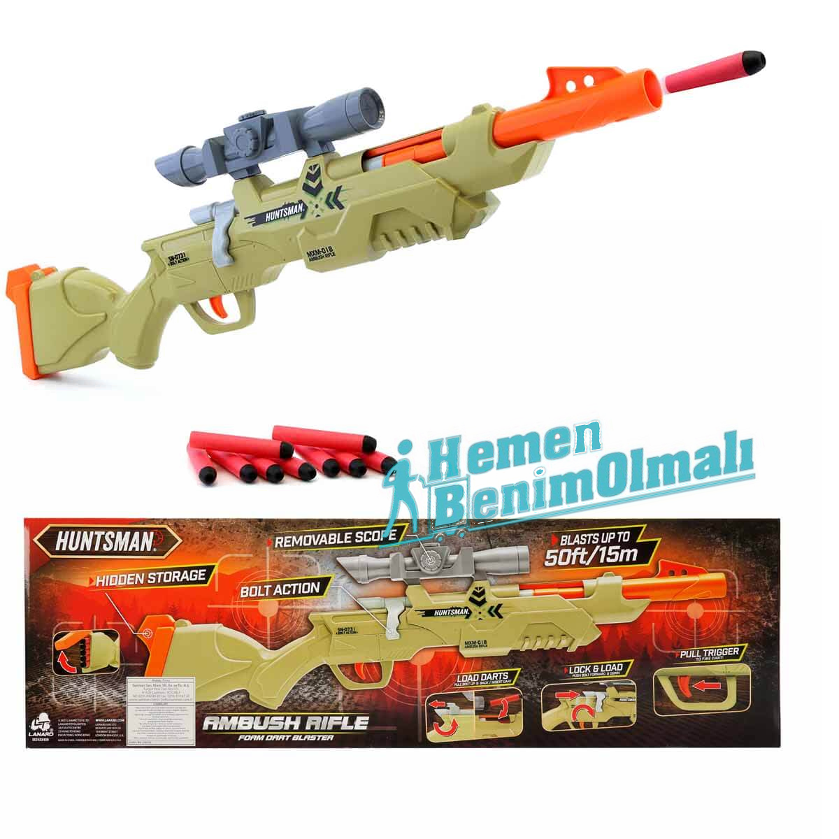 Nerf Huntsman Sniper
